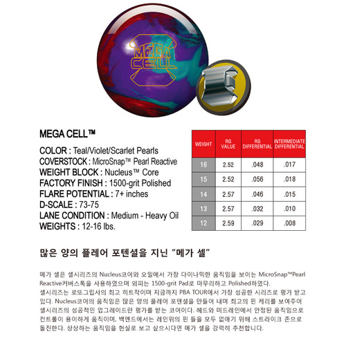 Roto Grip Mega Cell Bowling Ball - 123Bowl