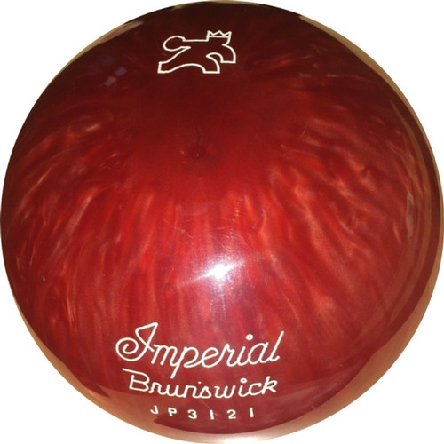 Brunswick Red Imperial Bowling Ball - 123Bowl