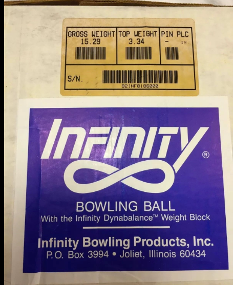 Infinity Black Infinity Bowling Ball - 123Bowl