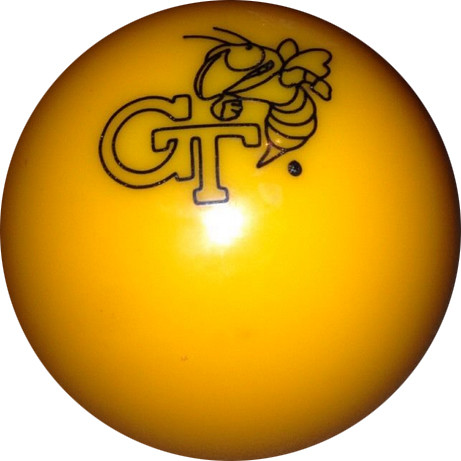 Brunswick Georgia Tech Yellow Jackets Bowling Ball - 123Bowl