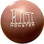 Brunswick Monster Brimstone Red Bowling Ball - 123Bowl