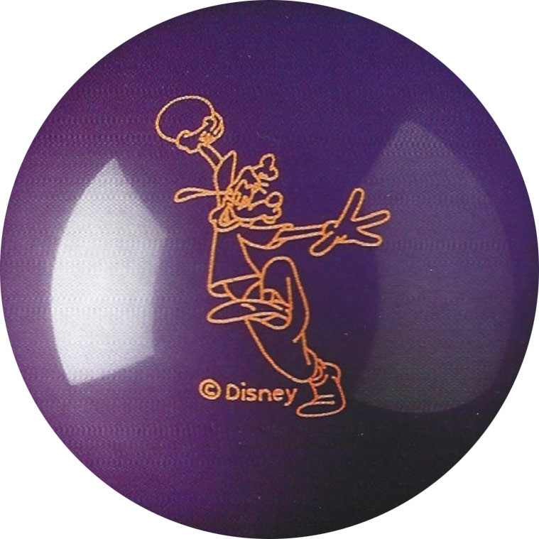 Brunswick Disney Mickey and Co Sports Club Goofy Purple Bowling Ball ...