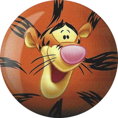 Brunswick Viz-A-Ball Disney Tigger Face Bowling Ball - 123Bowl