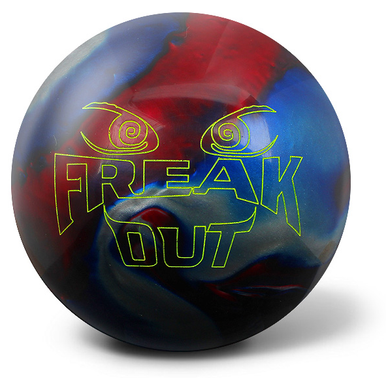 Track Freak Out Purple Silver Red Bowling Ball - 123Bowl