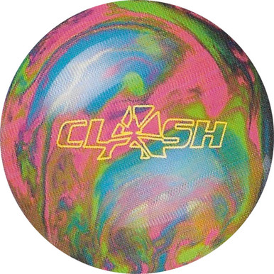 Revolution Clash Pink Blue Green Bowling Ball