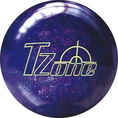Brunswick Purple Blue Silver Sparkle Glow Target Zone Bowling Ball ...