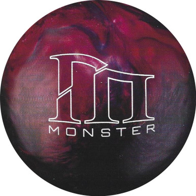 Brunswick Monster Black/Red Bowling Ball - 123Bowl