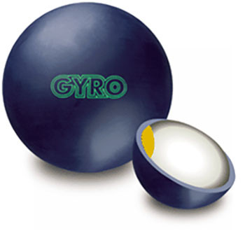 Ebonite Gyro Blue Sanded Bowling Ball - 123Bowl