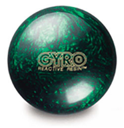 Ebonite Gyro Green Reactive Resin Bowling Ball - 123Bowl