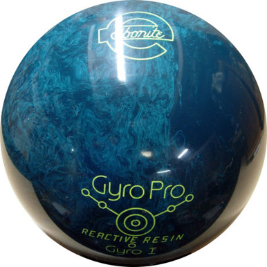 Ebonite Gyro Pro Teal Swirl Reactive Bowling Ball - 123Bowl