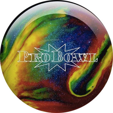 Ebonite Pro Bowl Purple/Blue/Yellow Bowling Ball - 123Bowl