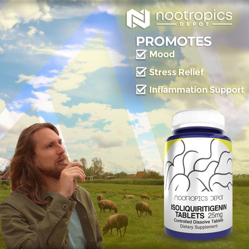Isoliquiritigenin Quick Dissolve Tablets - Nootropics Depot