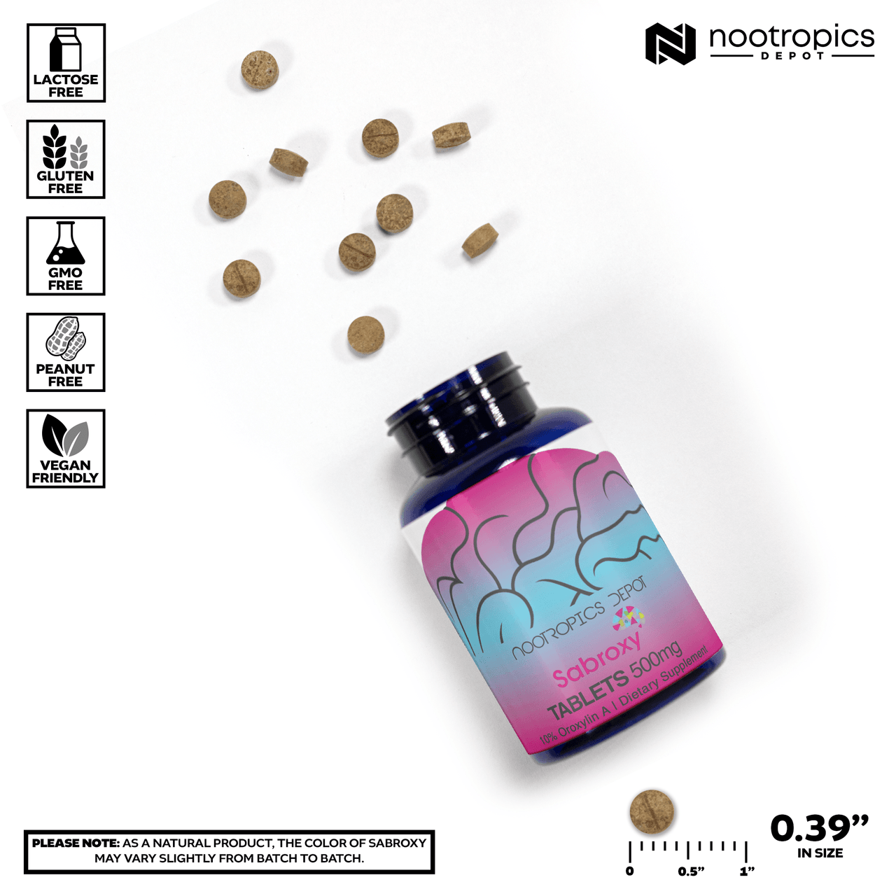 Buy Sabroxy® Tablets | Minimum 10% Oroxylin-A