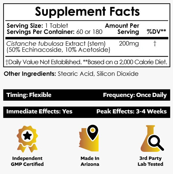 Buy Cistanche tubulosa Tablets | Cistanche Supplements