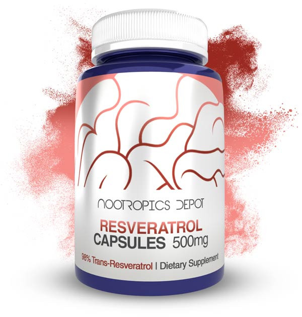 Resveratrol Capsules | 98% - Nootropics Depot