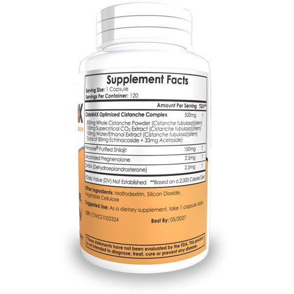 Cistamax Optimized Cistanche | Natural Vitality Boost