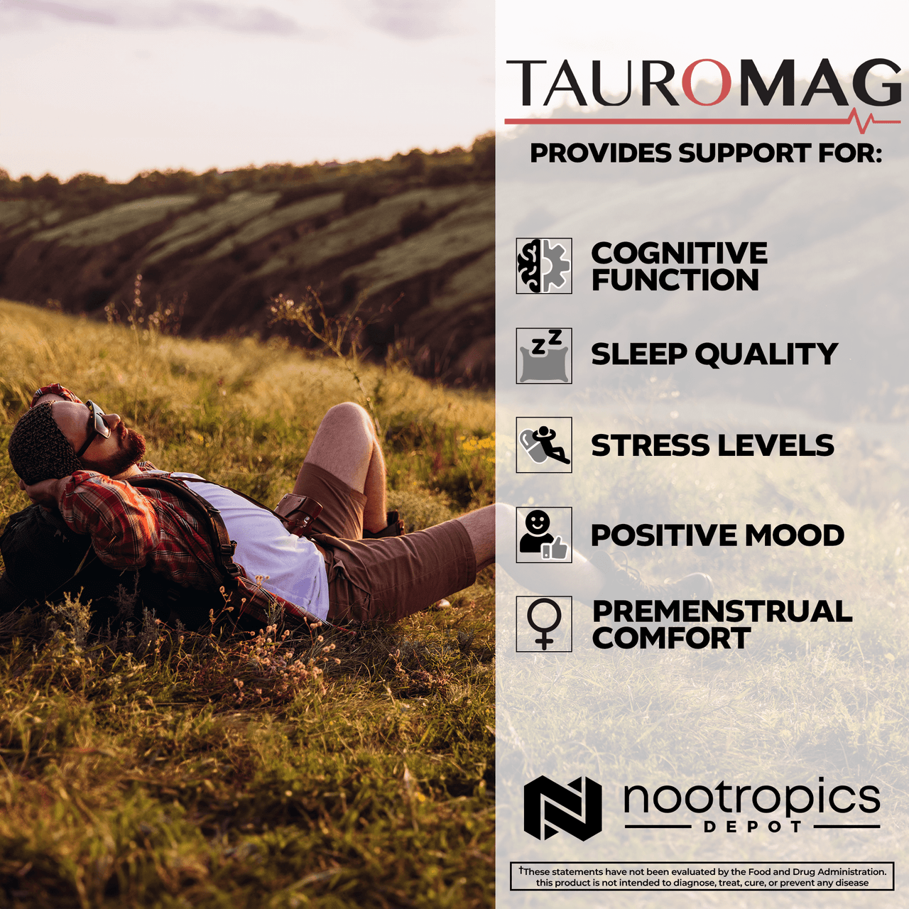 Tauromag Capsules | Magnesium Acetyl Taurinate