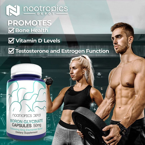 Boron Glycinate Capsules - Nootropics Depot