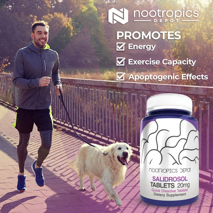 Salidrosol Quick Dissolve Tablets | Tyrosol + Salidroside | Rhodiola ...