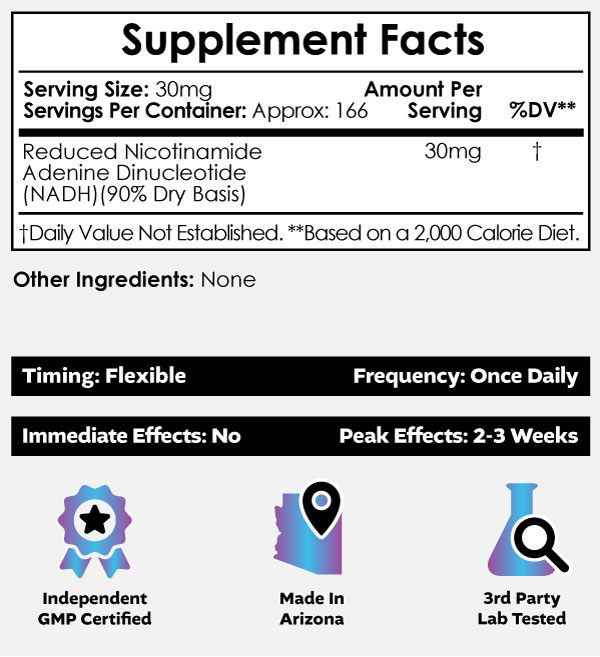 NADH Powder - Nootropics Depot