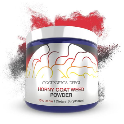 Horny Goat Weed Powder | Minimum 10% Icariin | Epimedium brevicornum