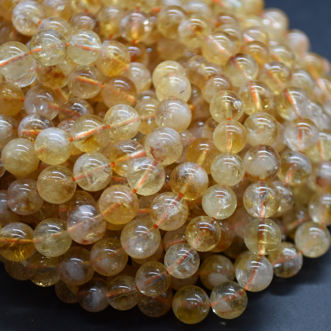 Citrine Beads | Gemstone Beads for Jewellery Making - Oriental Direct ...