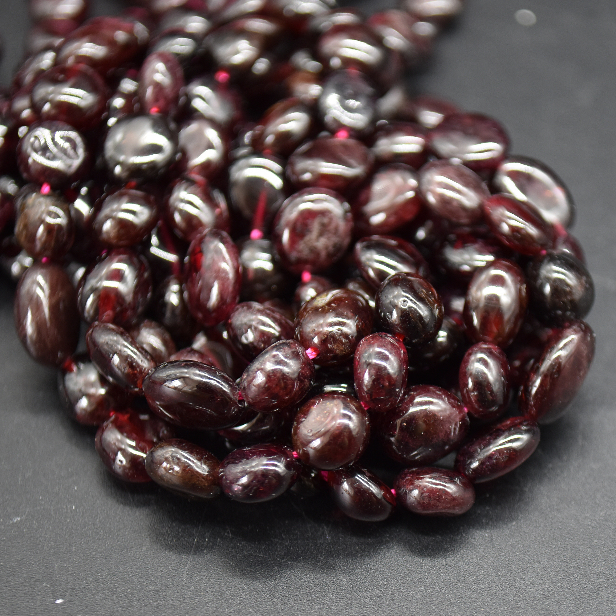 Semi-Precious Gemstone Garnet Round Beads 4mm, 6mm, 8mm, 10mm