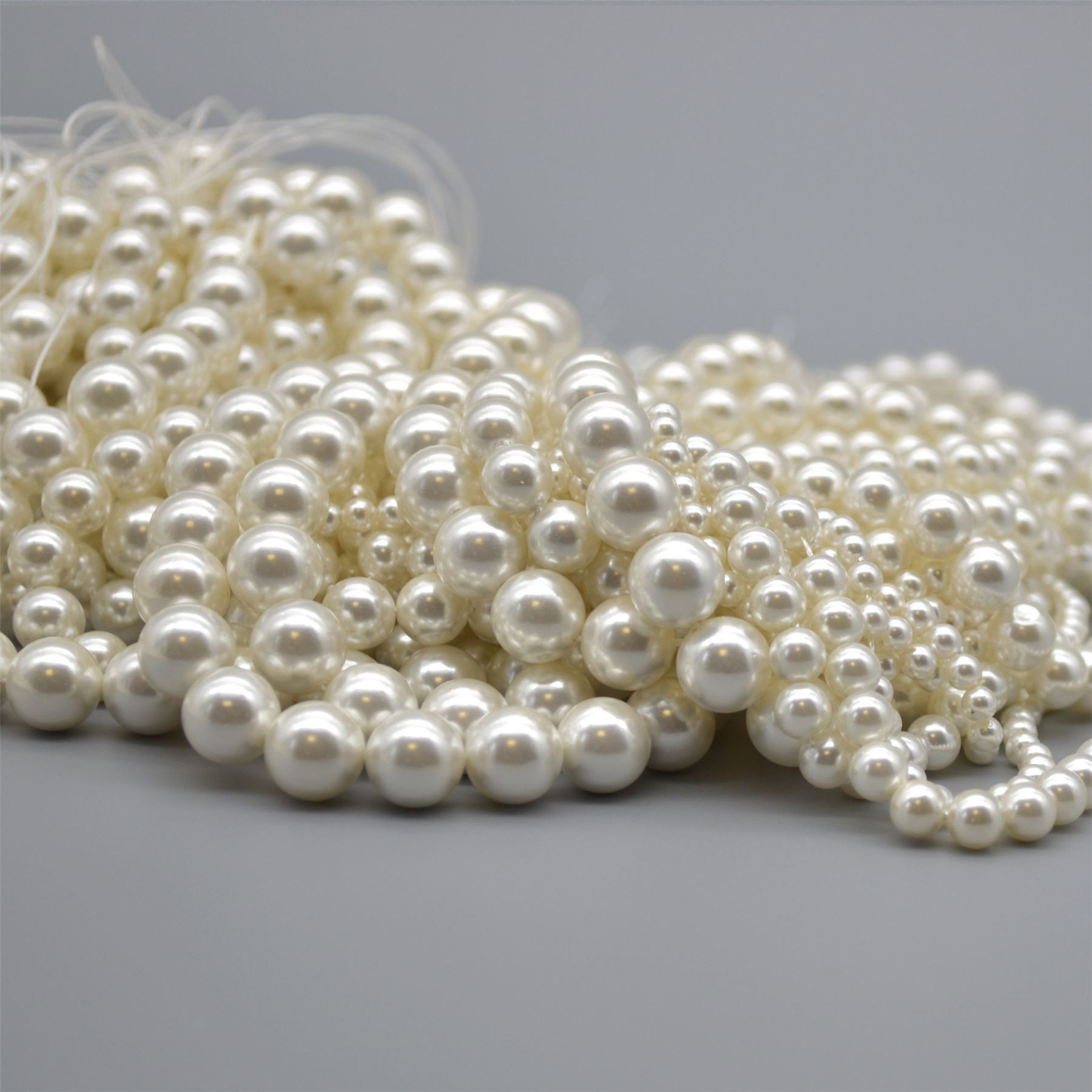 Shell Pearl (inner lining of the oyster shell) - Coated - Semi-Precious ...