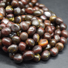 High Quality Grade A Natural Red Iron Tiger Eye Semi-precious Gemstone ...
