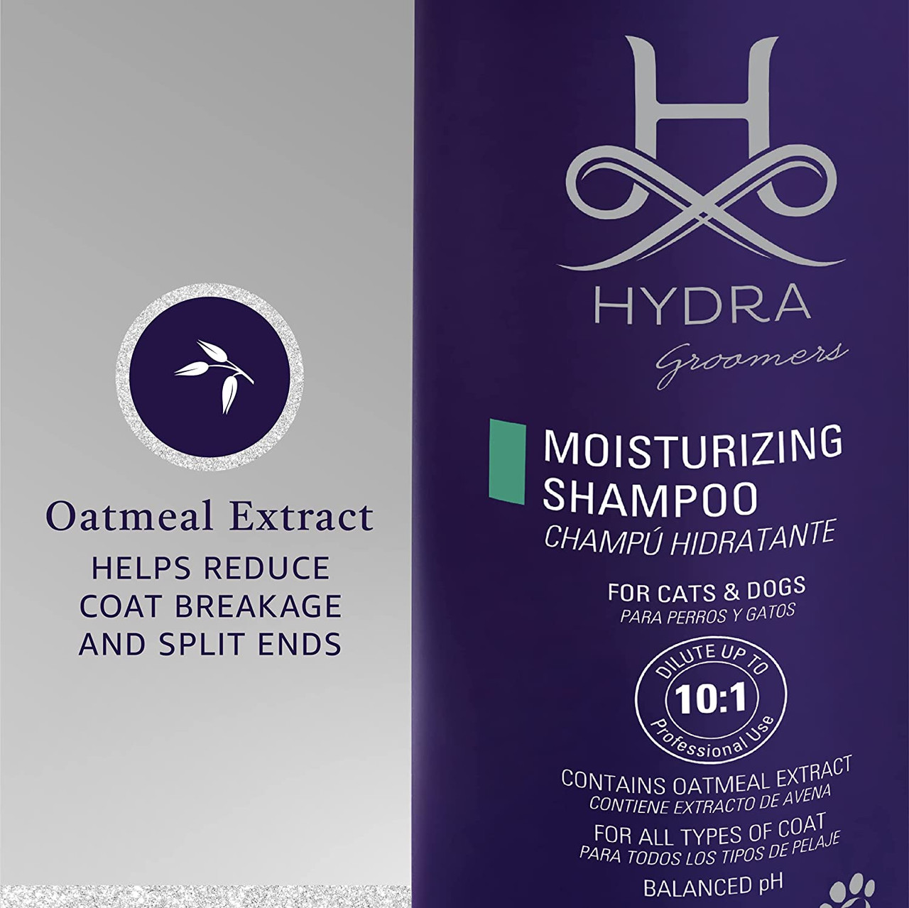 Hydra Moist Shampoo - Professional Moisturizing Pet Shampoo