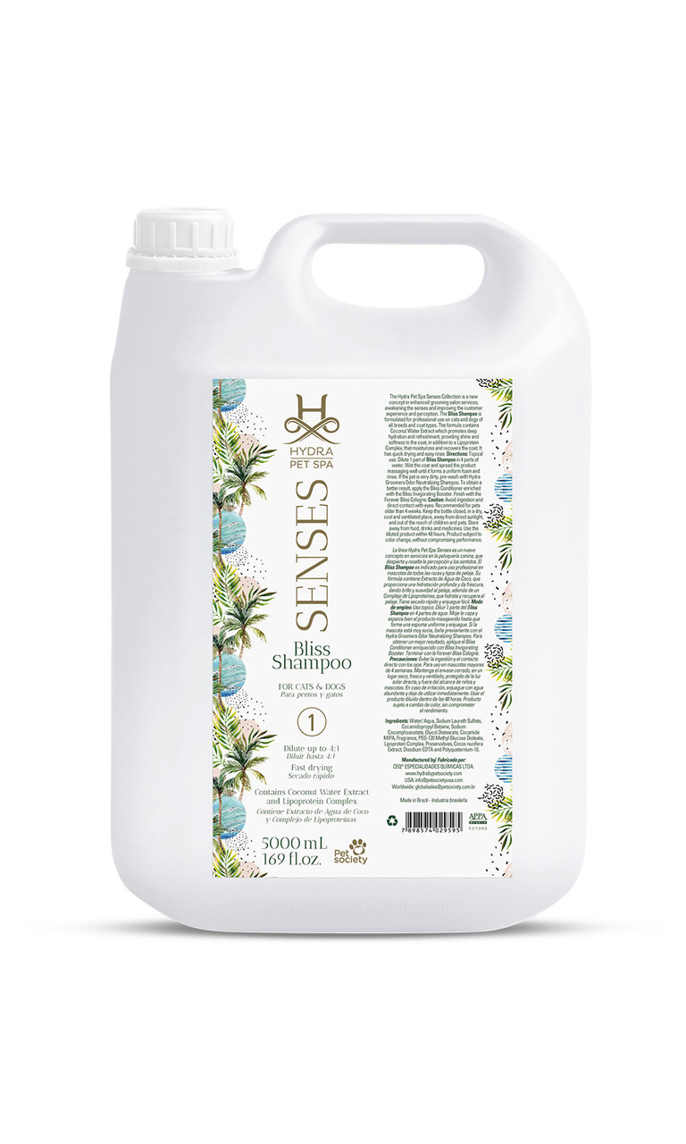 Hydra Senses Bliss Shampoo - 1 Gallon | Love Groomers