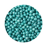 Teal Pearlised Pearls