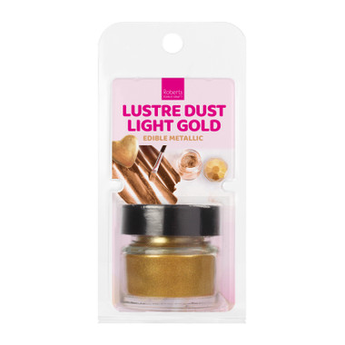 Edible Lustre Dust LIGHT GOLD