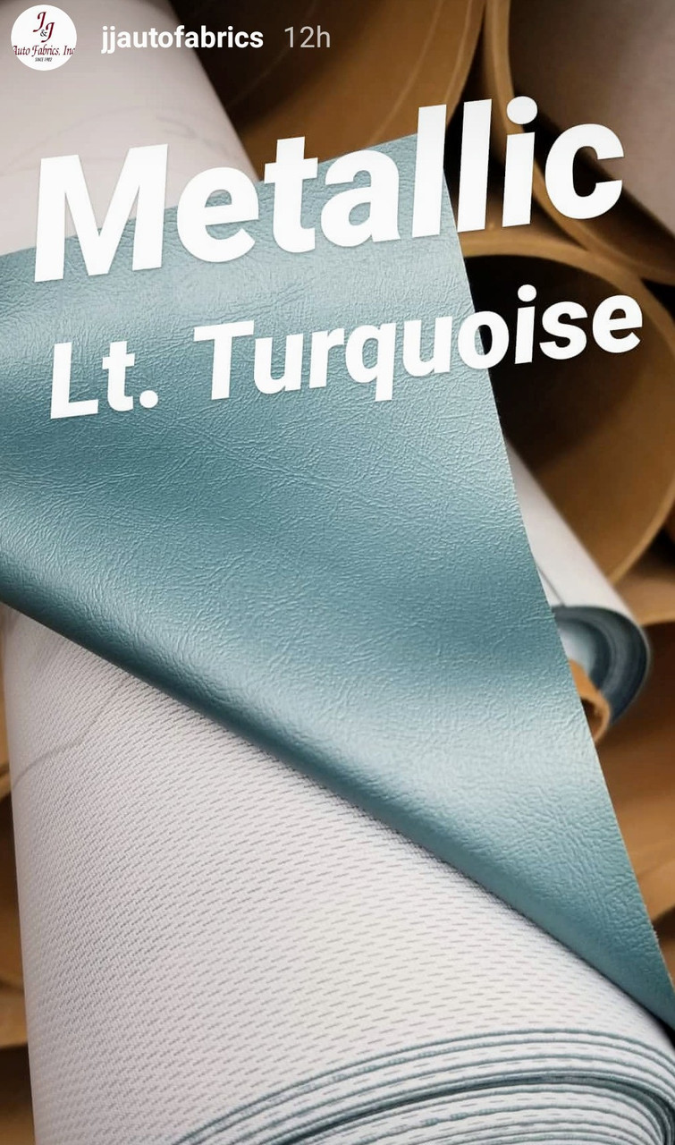 Sierra SOFT 2929 CLASSIC Metallic Light Turquoise Vinyl CGPC 54" - Sold ...