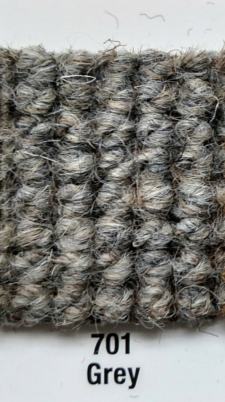 Imported German Wool Square Weave Carpet 65" - 701 Grey*NOTICE* - J & J ...