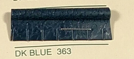 Embossed Snipped Seat Welt 363 Dark Blue - Sold by the CONTINUOUS YARD ...