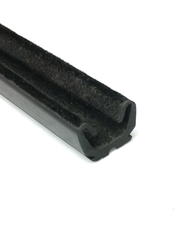 AS1198 All Rubber Window Channel 96" - J & J Auto Fabrics