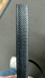 SnapOn "Pinch-Welt" JUMBO Basketweave Black Trim - Sold by the ...
