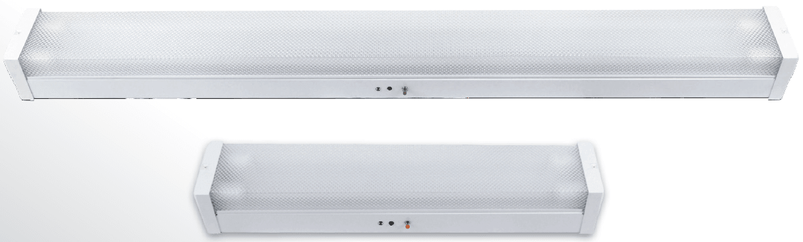 BATTENS Tri-Colour Weatherproof Emergency Batten with Sensor Socket