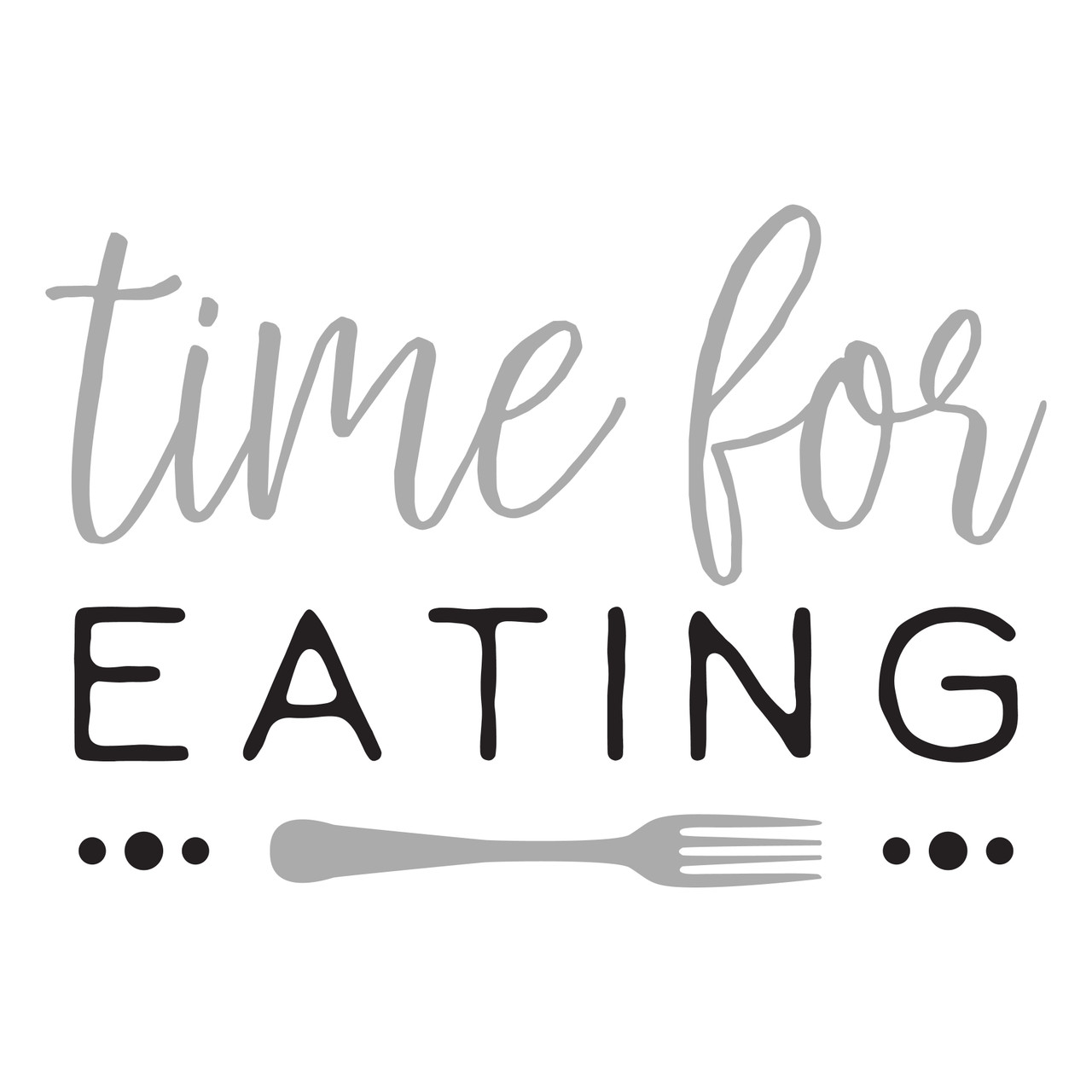 Time For Eating SVG