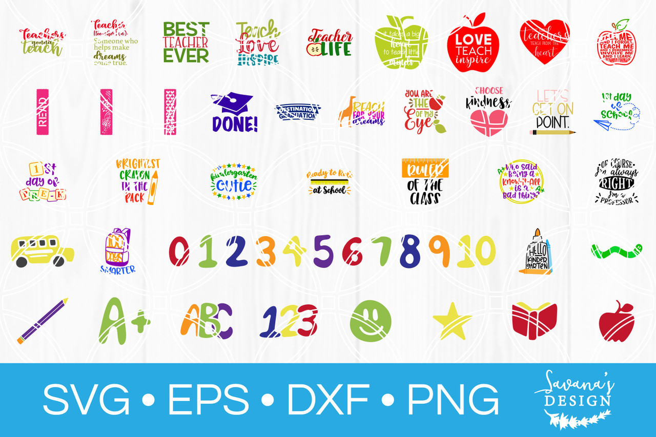 School SVG Bundle