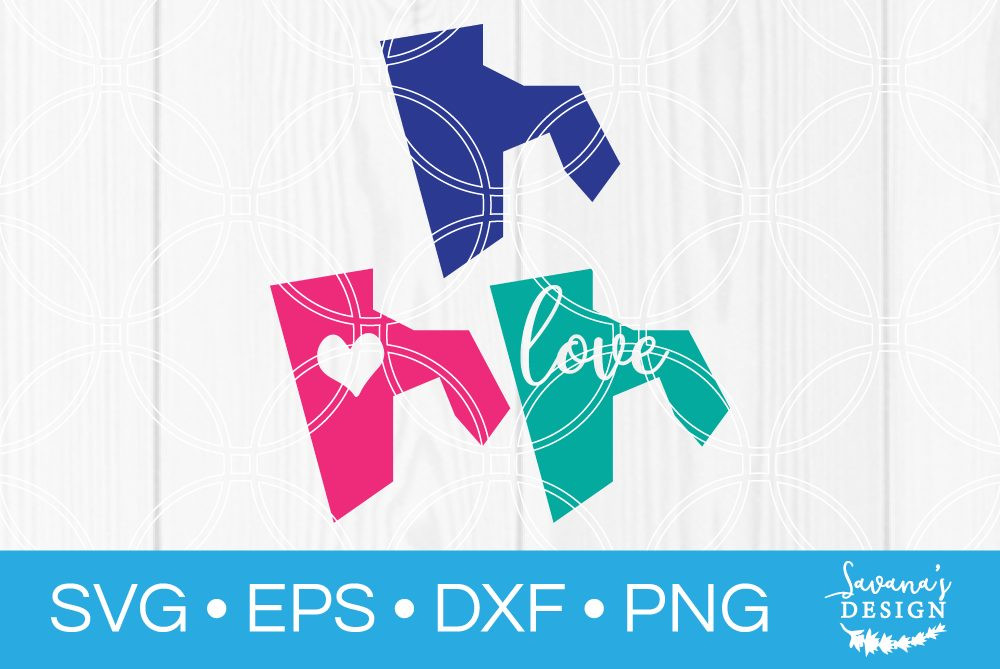 Rhode Island SVG - SVG EPS PNG DXF Cut Files for Cricut and Silhouette ...