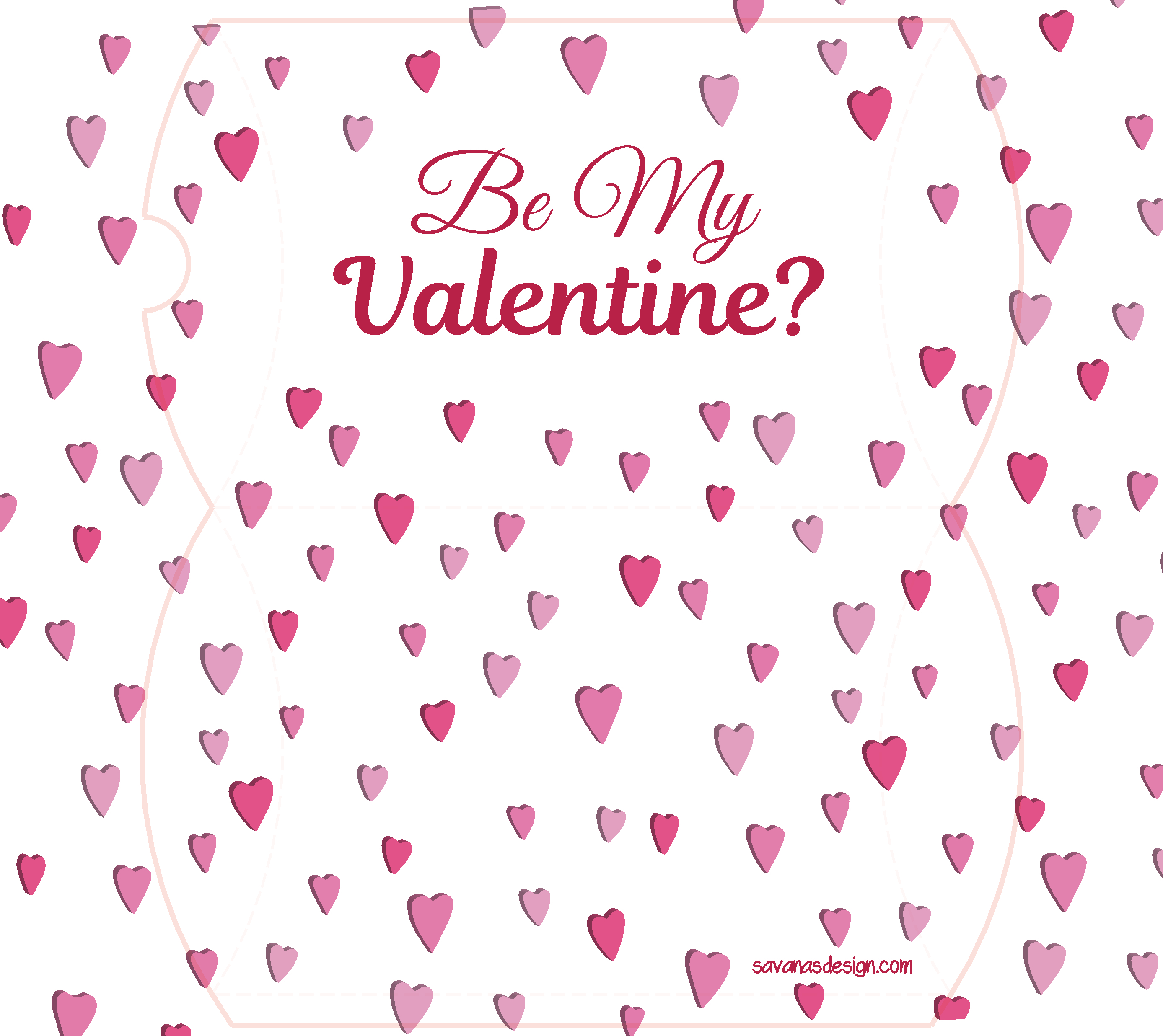 Valentine's Day Box Freebie - SVG EPS PNG DXF Cut Files for Cricut and ...