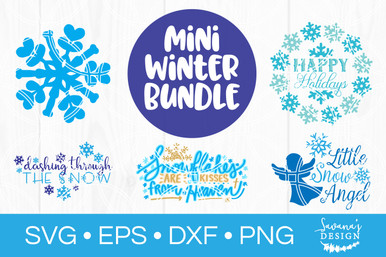 Mini Winter SVG Bundle