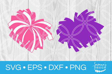 Pom Pom SVG - SVG EPS PNG DXF Cut Files for Cricut and Silhouette Cameo ...