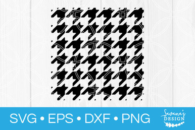 Houndstooth SVG - SVG EPS PNG DXF Cut Files for Cricut and Silhouette ...