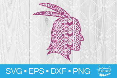 Indian SVG - SVG EPS PNG DXF Cut Files for Cricut and Silhouette Cameo ...