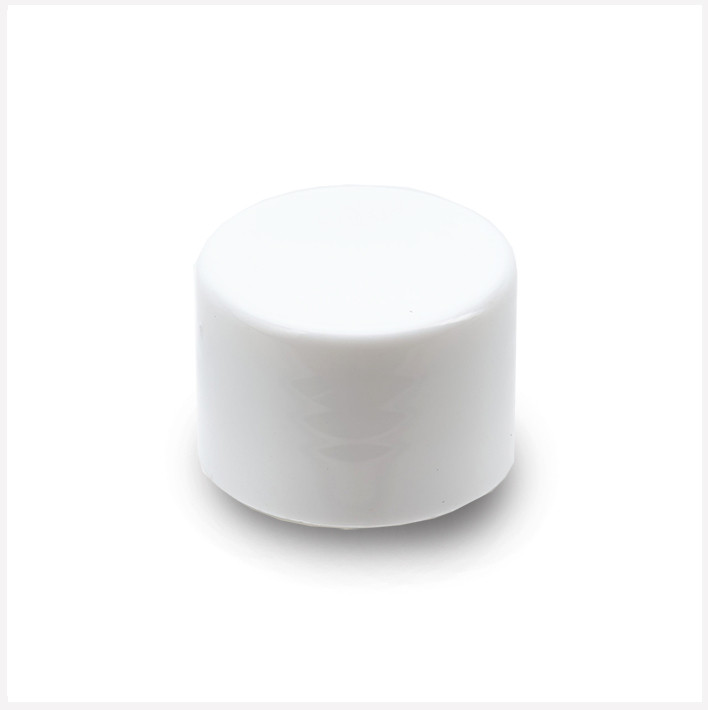 Smooth Wall White Cap 24/410