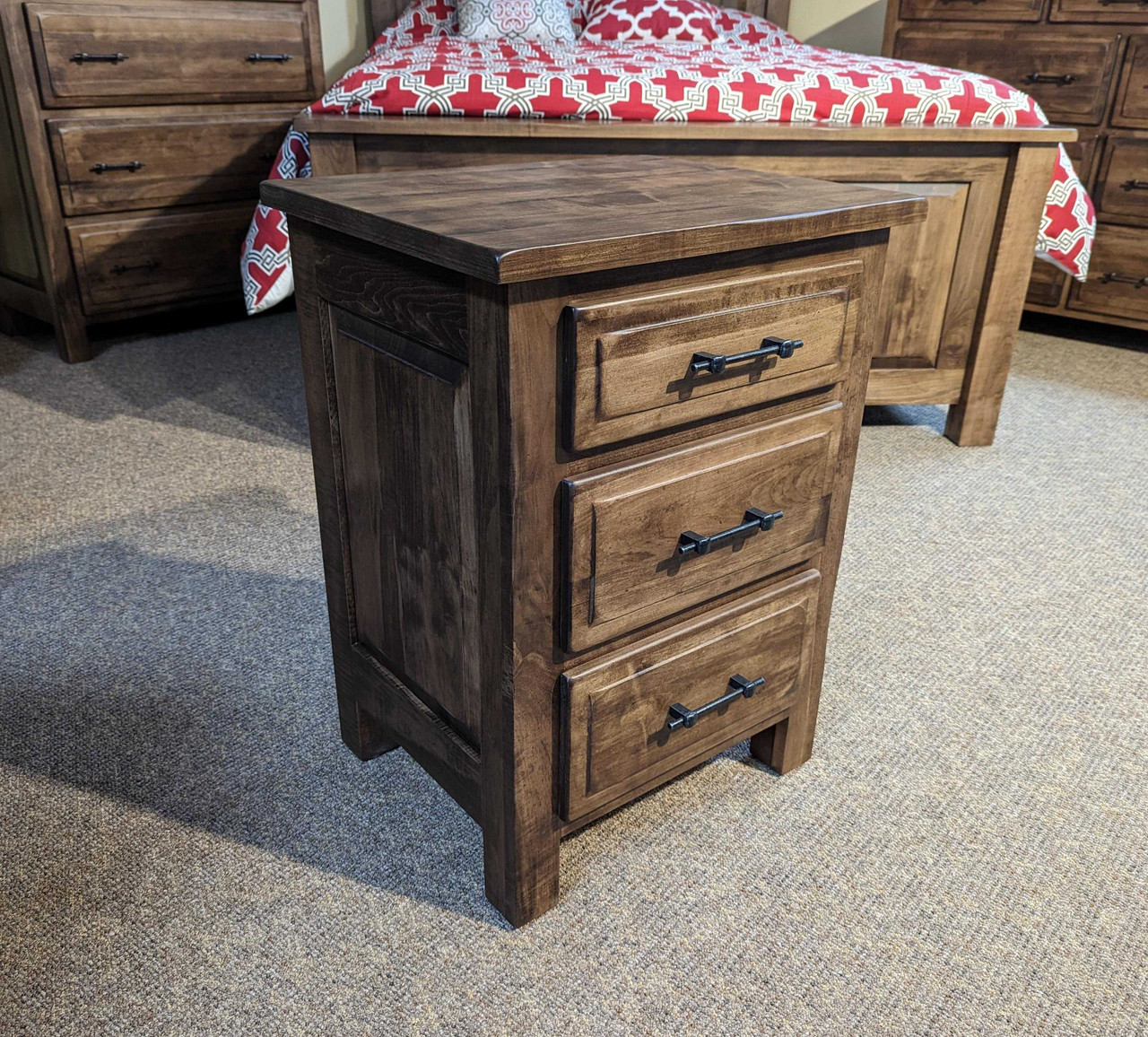 Amish Yoder's Hand Planed Solid Maple 6-Drawer Chest