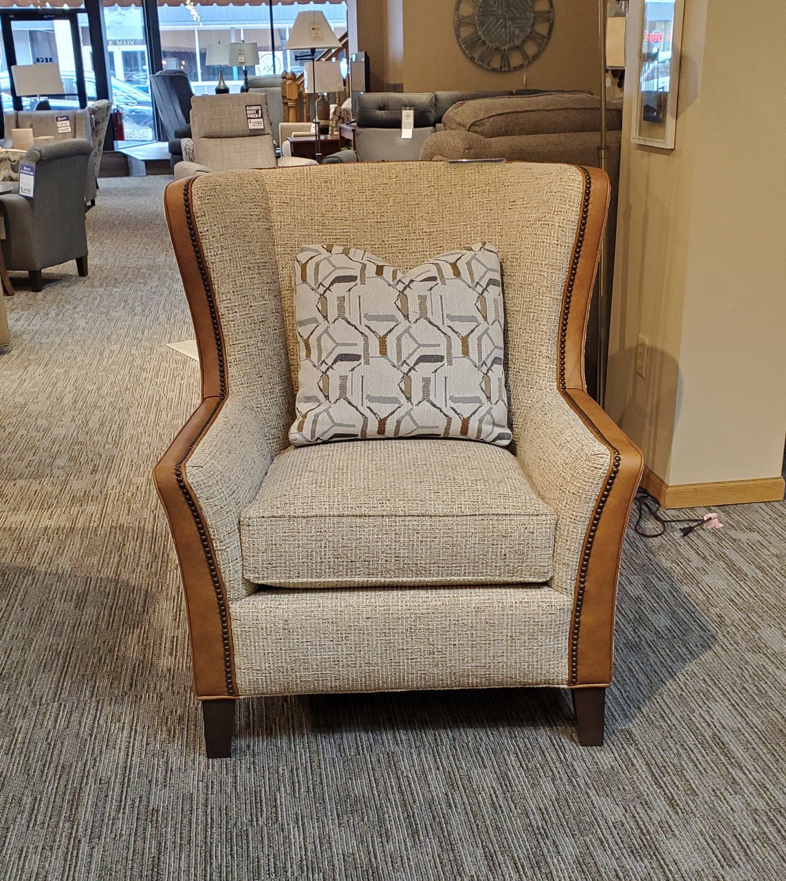 Smith Brothers 825 Collage Chair Living Room Furniture Smith Brothers ...